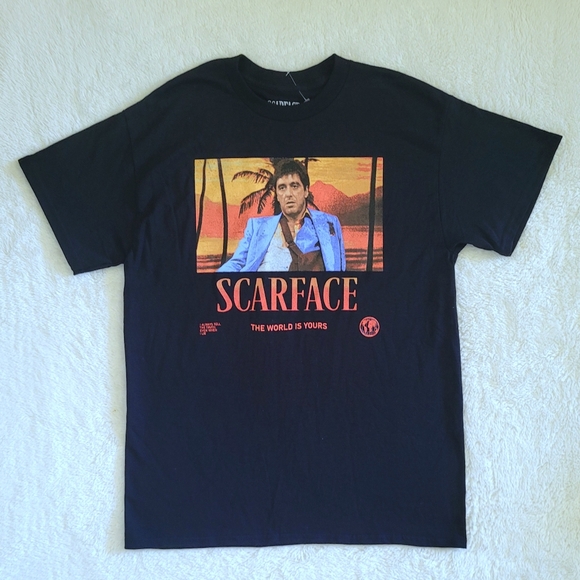 Mad Engine LLC | Shirts | Mad Engine Llc Scarface Graphic Tee Nwt ...